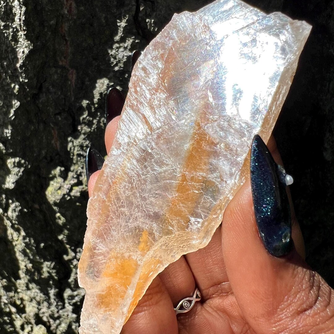 RARE Golden Healer Phantom Selenite Specimen - Utah - Crown Chakra - Etsy