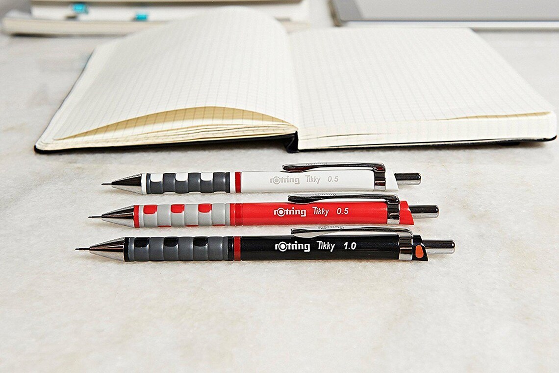 Vintage Rotring Tikky 0.7mm Mechanical Pencil, Burgundy Body, With Box ...