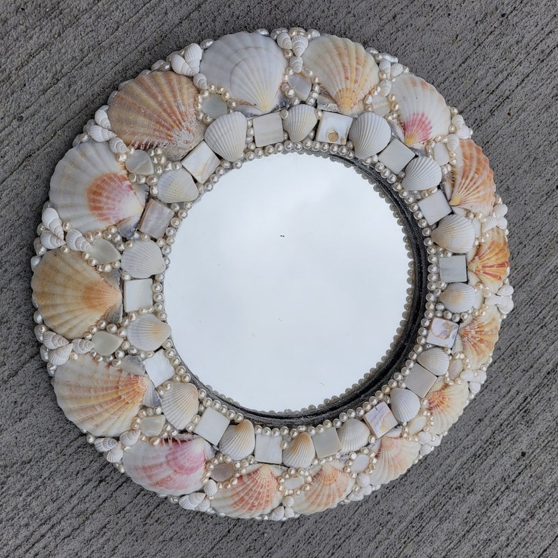 Seashell Mirror - Etsy