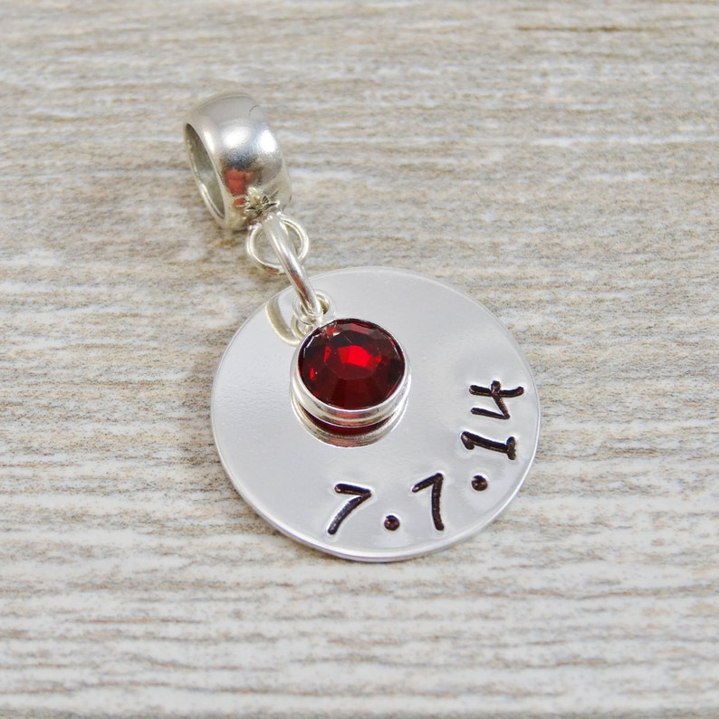 Hand Stamped Jewelry Personalized Jewelry Charm for - Etsy