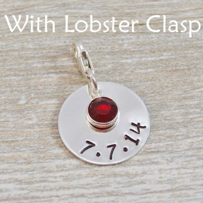Hand Stamped Jewelry Personalized Jewelry Charm for - Etsy
