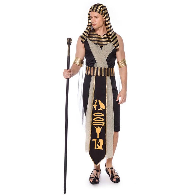 Halloween Male Egyptian Pharaoh Costume, Prince Princess Roman Ancient ...