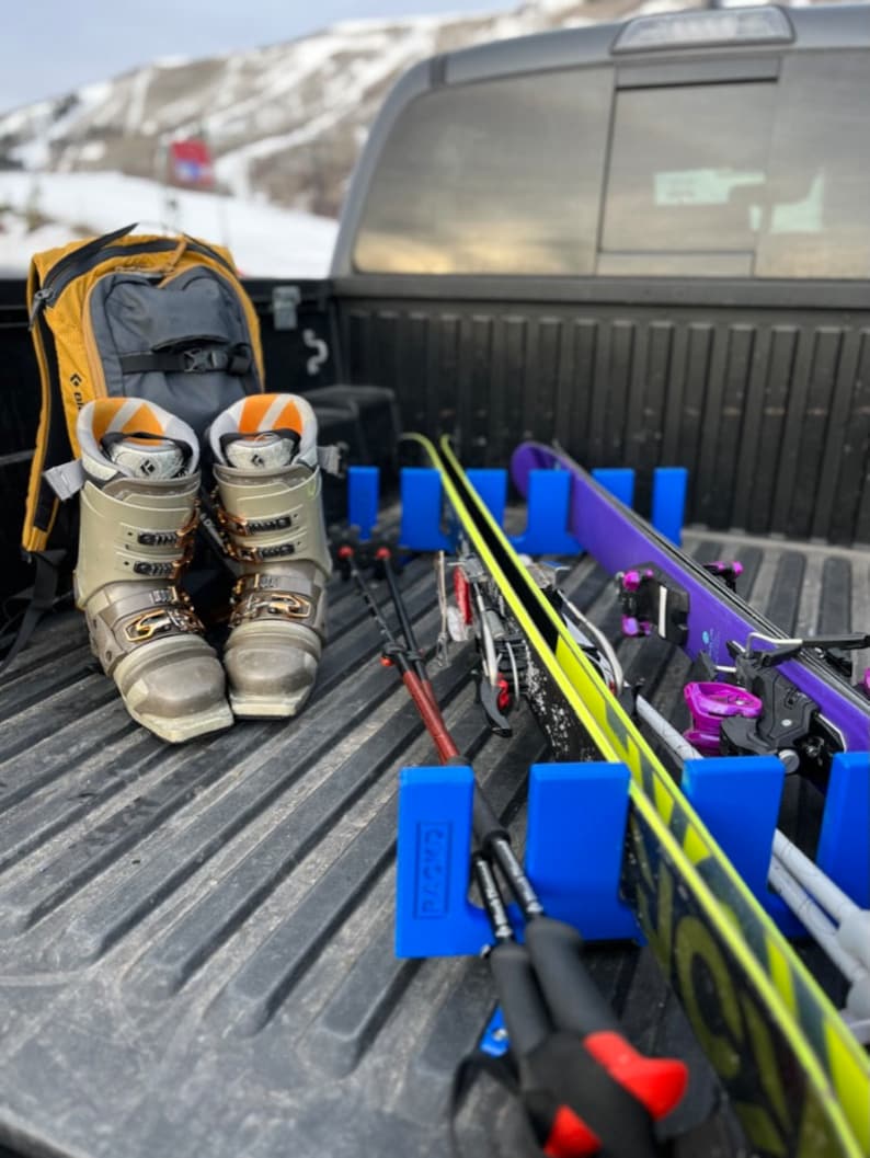 RACKD - the Ultimate Truck Bed Ski Rack - Etsy