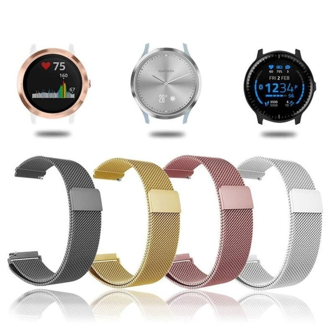 Watch Strap for Withings Activite Pop / Scanwatch 38mm Stainless Steel ...