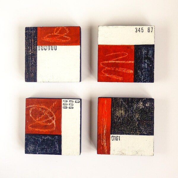 Abstract Art Blocks - Etsy