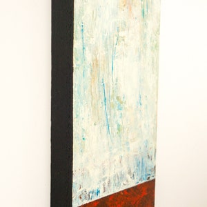 Textured Red Abstract Painting, Original Contemporary Art Block - Etsy