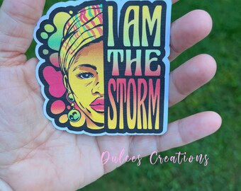 I Am the Storm Sticker - Etsy