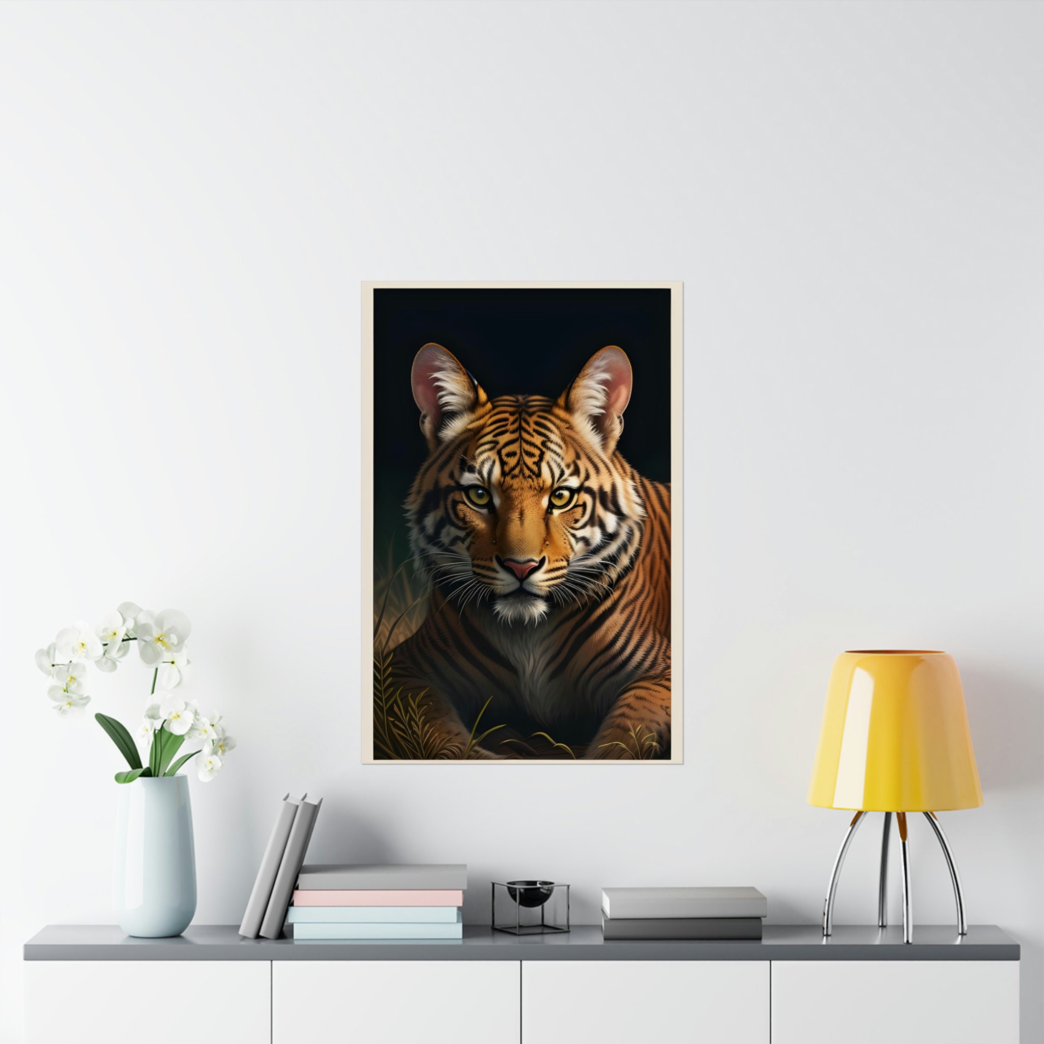Tiger Wall Poster - Etsy