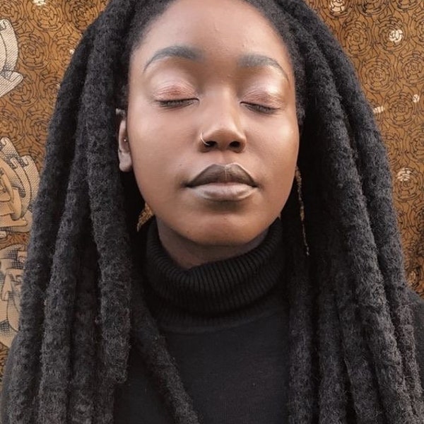 2cm Human Hair Loc Extensions - Etsy