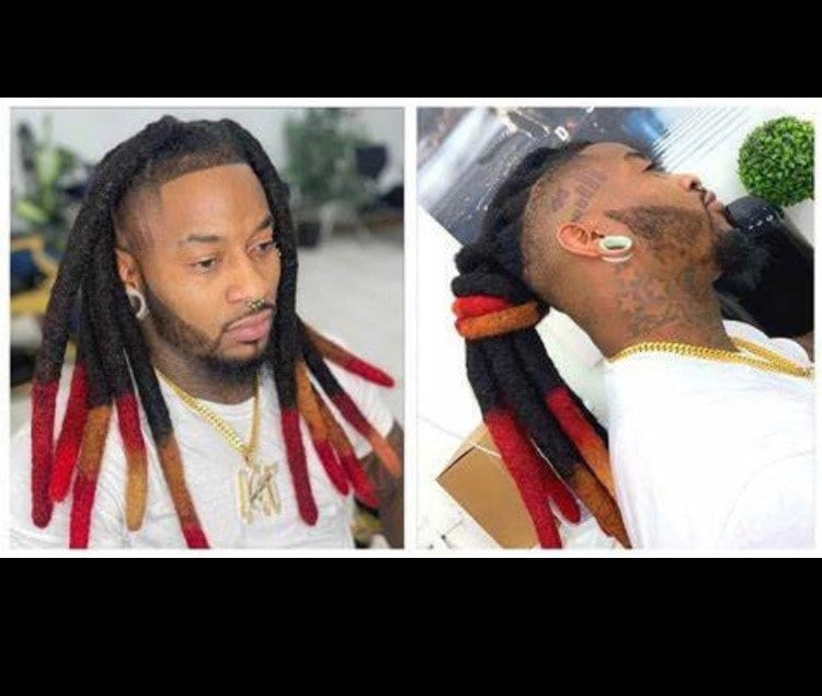 Wicks Human Hair Loc Extensions for Man/women 1cm/2cm/3cm/4cm Human ...