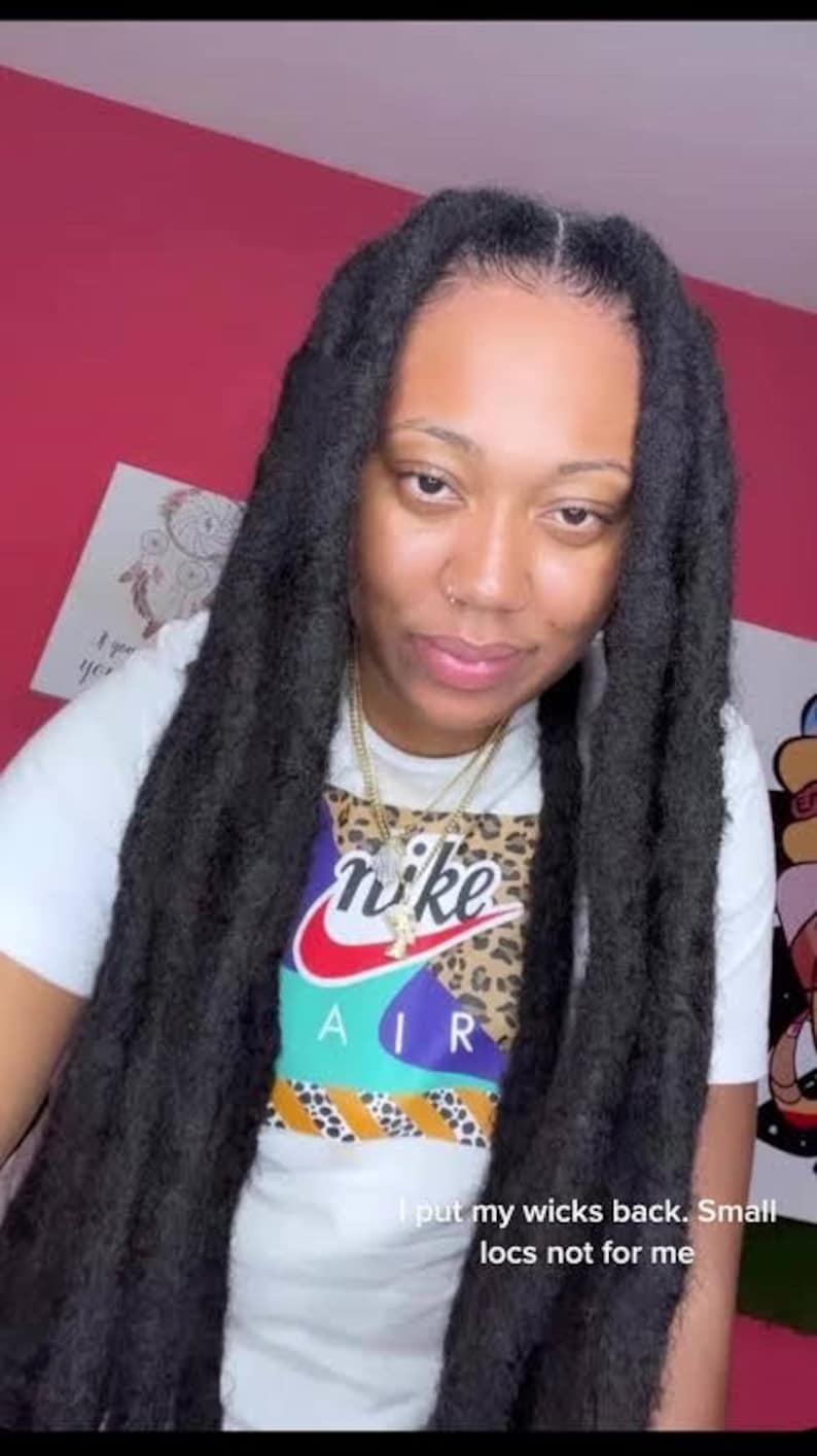 Wicks Human Hair Loc Extensions for Man/women 1cm/2cm/3cm/4cm Human ...