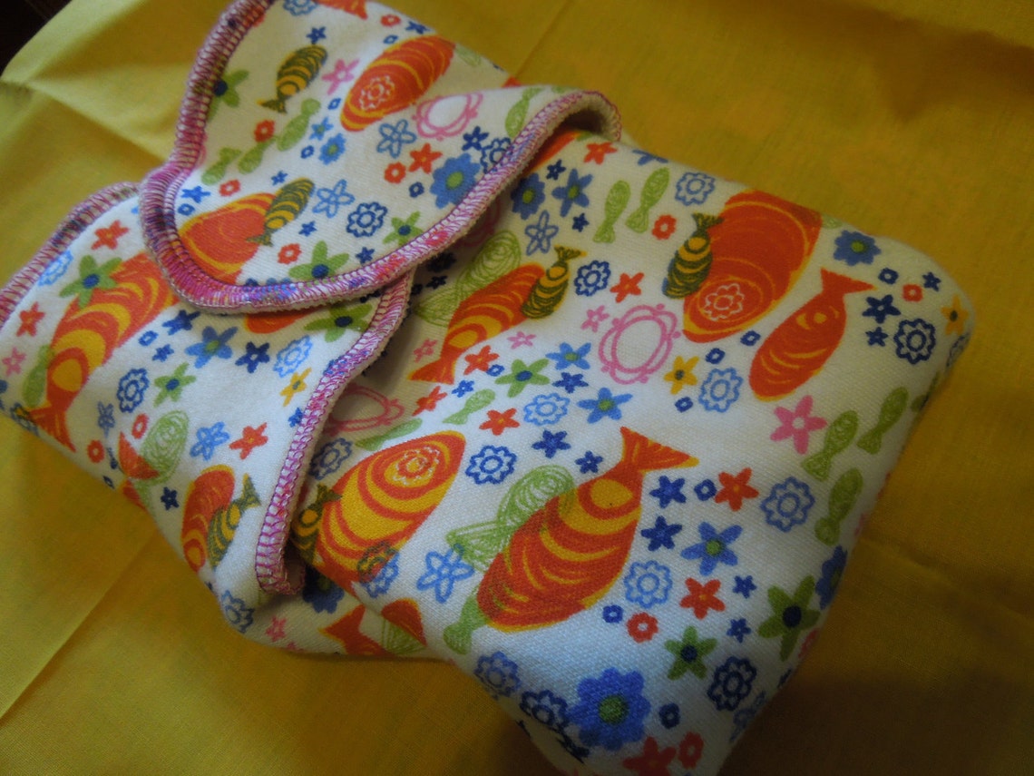 Winged / Tabbed Prefold Cloth Diaper PDF Sewing Pattern - Etsy