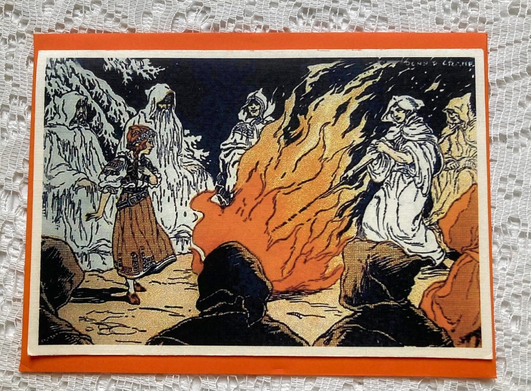 SAMHAIN Greeting Card, Note Card, Vintage, Paper Goods, Stationery ...