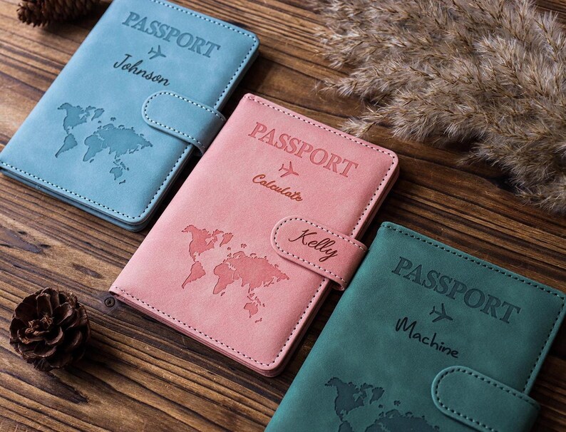 Custom Passport Case Passport Cover,travel Gift,wedding Best Man ...