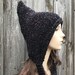 Knit Pixie Hat Elf Hat Chunky Knit Hat Womens Hat Mens - Etsy