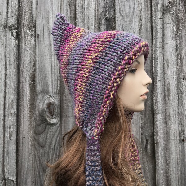 Knit Pixie Hat - Etsy