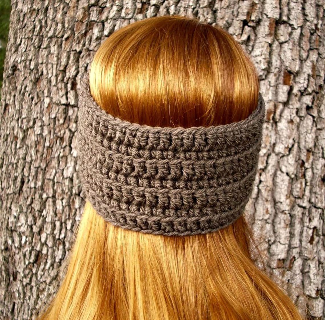 Crochet Headband, Crochet Head Band, Crochet Earwarmer, Crochet Ear ...