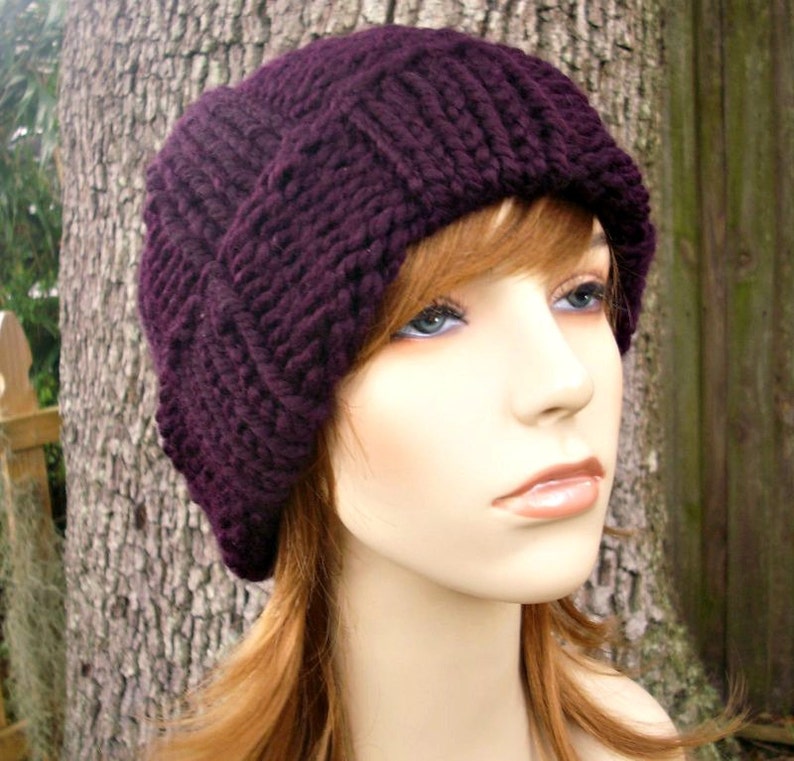 Knit Cap Chunky Knit Hat Mens Hat Womens Hat Winter Hat | Etsy