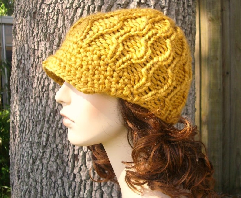 Instant Download Knitting Pattern - Knit Hat Pattern Amsterdam Cable ...
