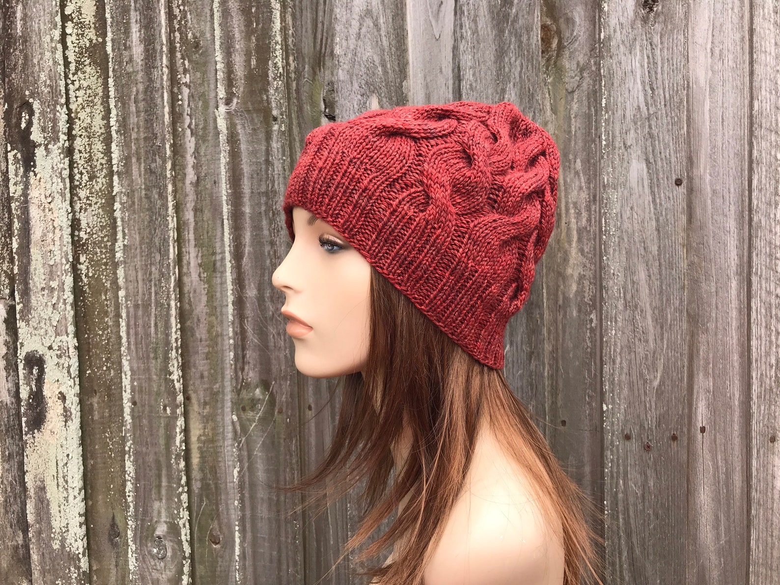 Cable Knit Hat Pattern Cable Hat Pattern Knitting Pattern - Etsy