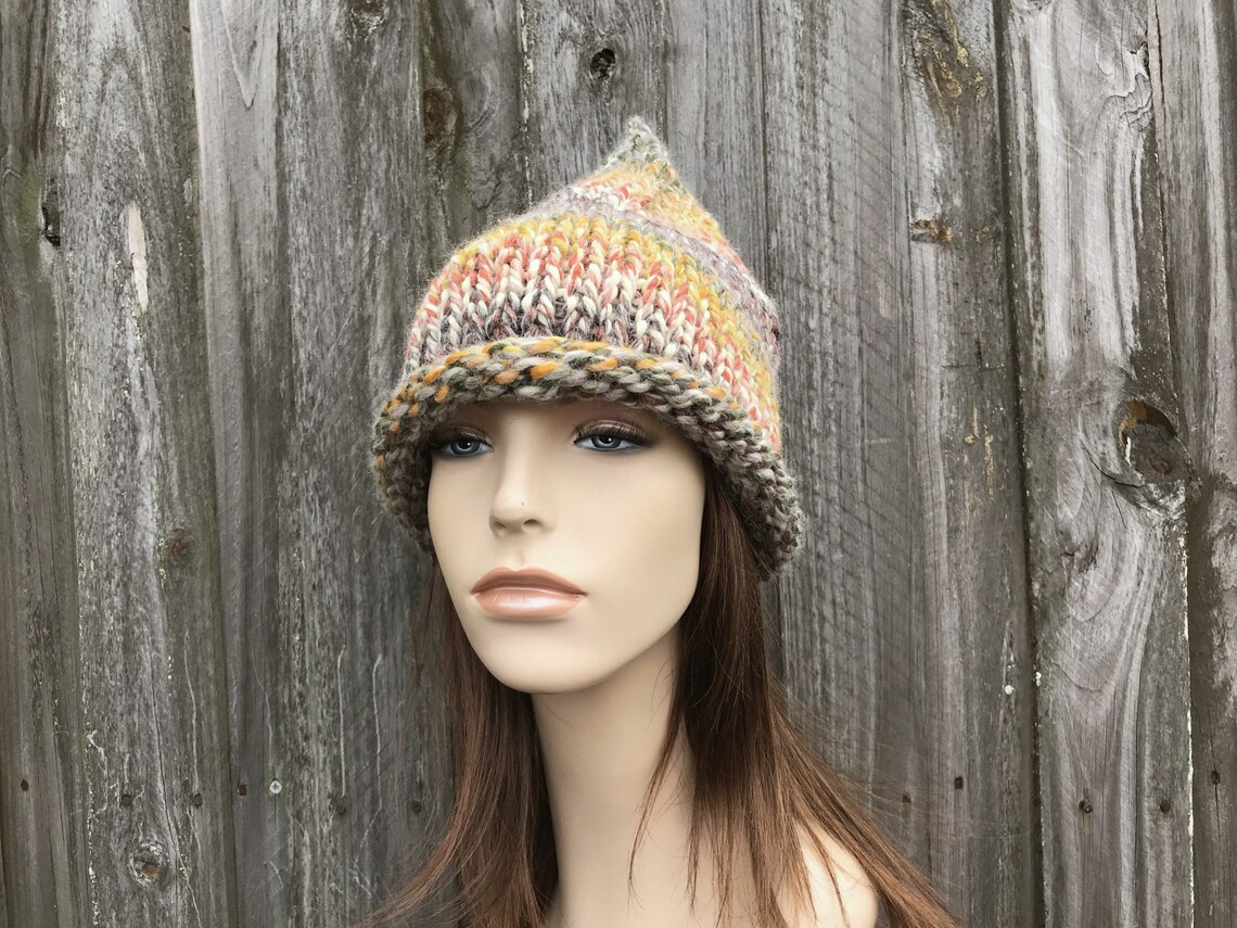 Rainbow Witch Hat Wizard Hat Halloween Costume Womens Hat - Etsy