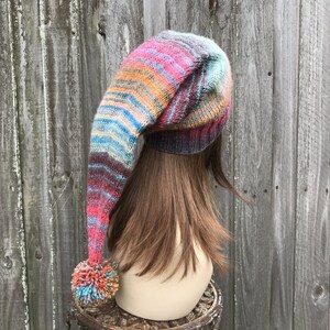Knit Hat Pattern, Stocking Cap Knitting Pattern, Womens Hat, Mens Hat ...