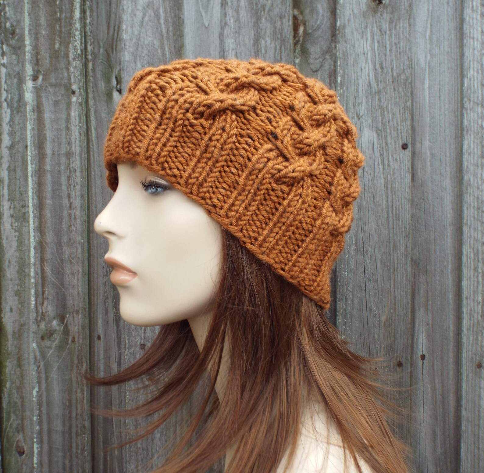 Knitted Hat Pattern Cable Hat Knitting Pattern Knitted | Etsy