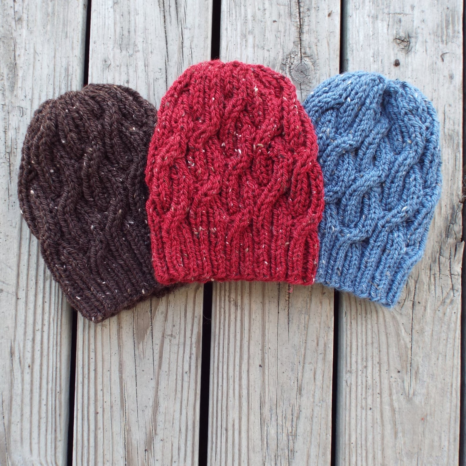 Knitted Hat Pattern Cable Hat Knitting Pattern Knitted | Etsy