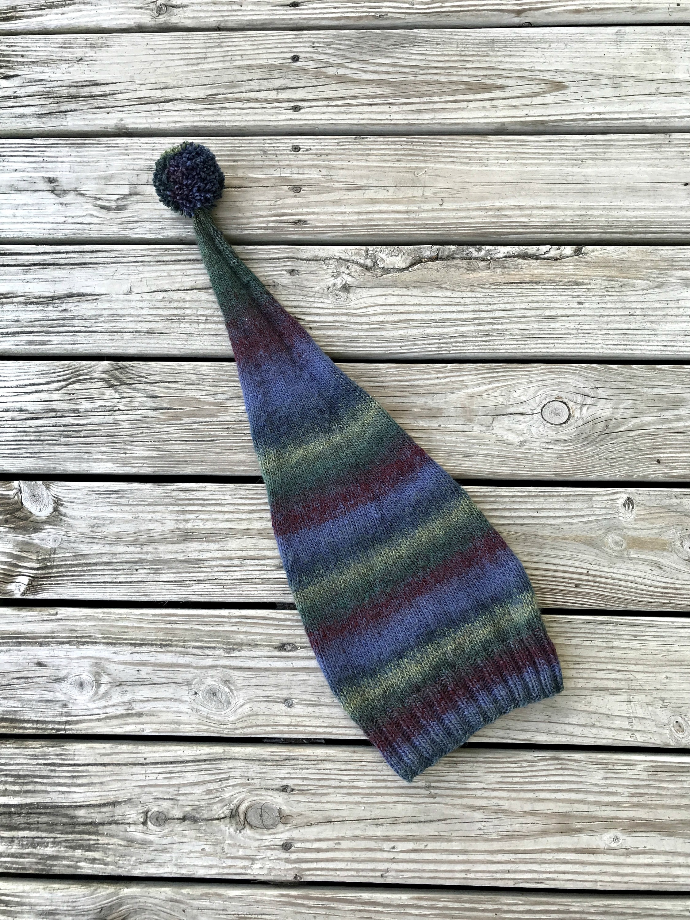 Knit Hat Pattern Stocking Cap Knitting Pattern Womens Hat | Etsy