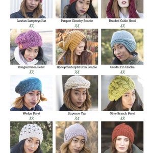 Autographed Knitting Pattern Book - Knockout Knit Hats and Hoods 30 ...