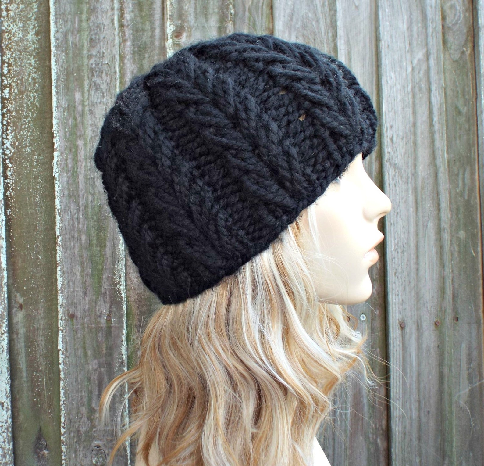 Ribbed Knit Hat Pattern Womens Hat Mens Hat Beanie Knitting | Etsy