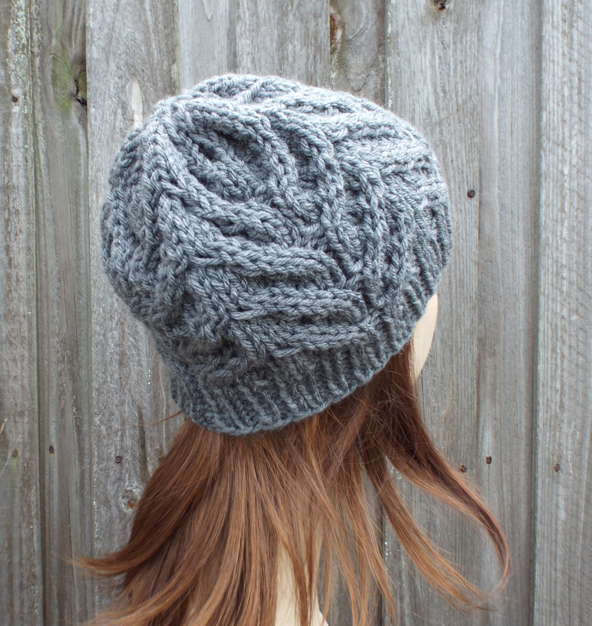 Knit Hat Pattern Hat Knitting Pattern Cable Hat Pattern - Etsy