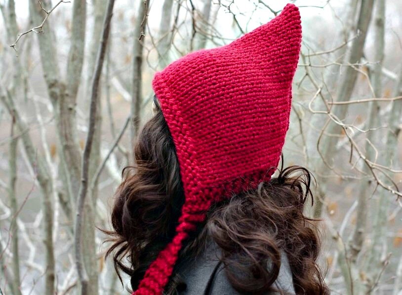 Adult Pixie Hat Elf Hat Chunky Knit Hat Womens Hat Winter - Etsy UK