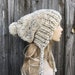 Extra Long Slouchy Hat, Chunky Knit Hat, Womens Hat, Mens Hat, Knit ...