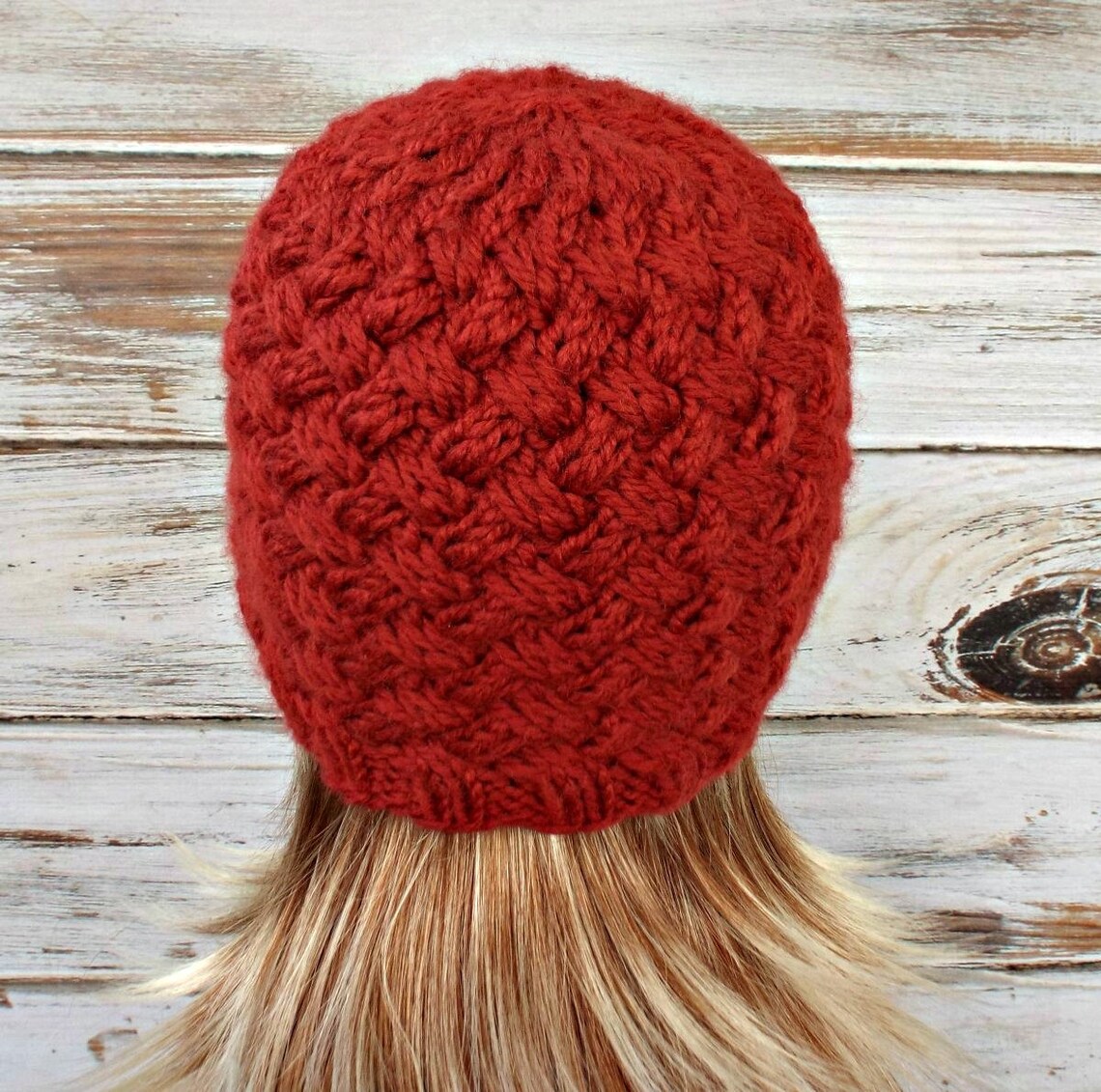Instant Download Knitting Pattern - Womens Knit Hat Pattern - Knit Hat ...