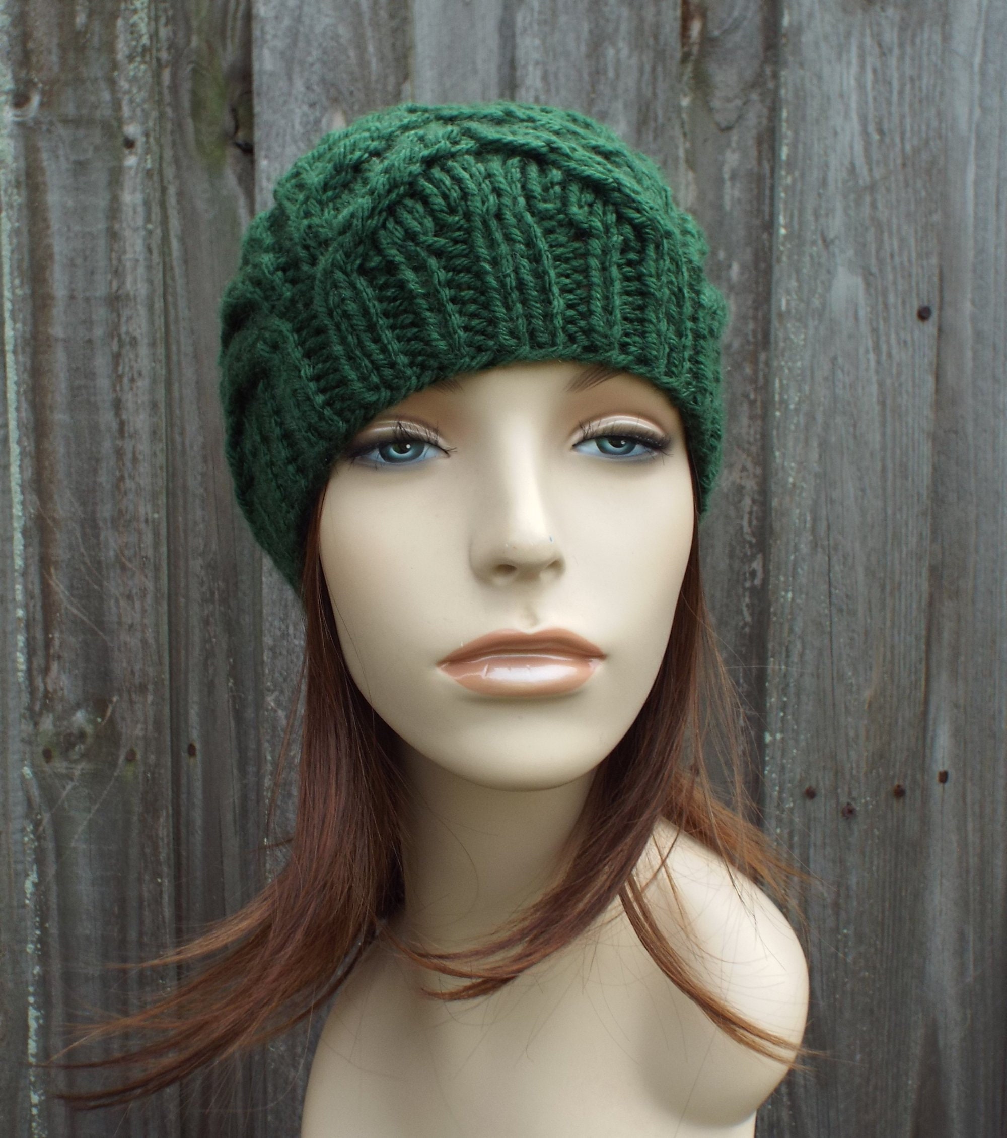 Knit Hat Pattern Hat Knitting Pattern Cable Hat Pattern - Etsy