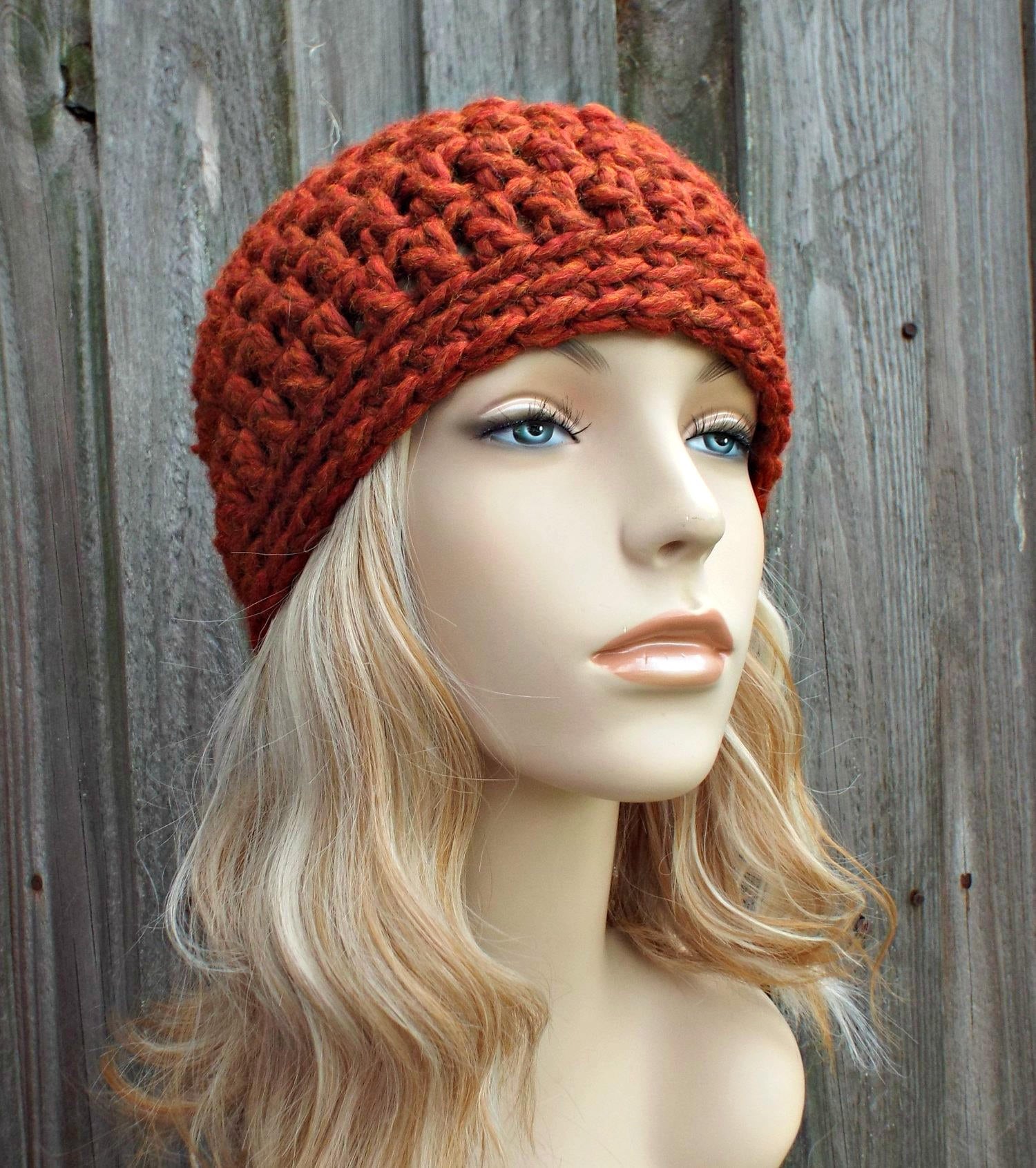 Crochet Hat Mens Hat Womens Hat Warm Winter Hat Handmade | Etsy