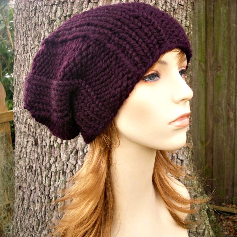 Knit Cap Chunky Knit Hat Mens Hat Womens Hat Winter Hat | Etsy