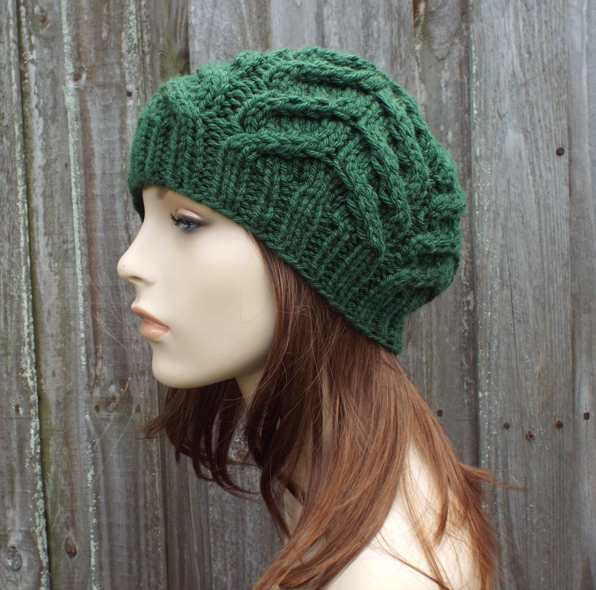 Knit Hat Pattern Hat Knitting Pattern Cable Hat Pattern - Etsy