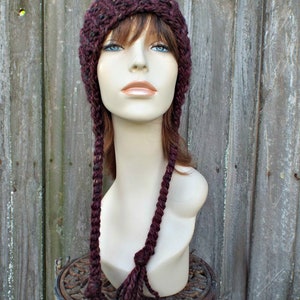 Chunky Knit Hat for Women, Womens Hat, Warm Winter Hat, Pom Pom Hat ...