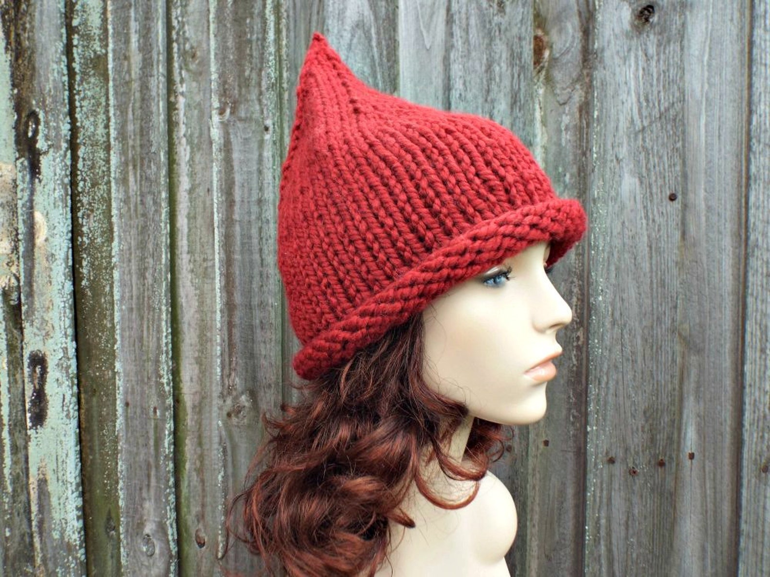 Witch Hat Pattern Knitting Pattern Knitted Hat Pattern Warlock Hat Elf ...