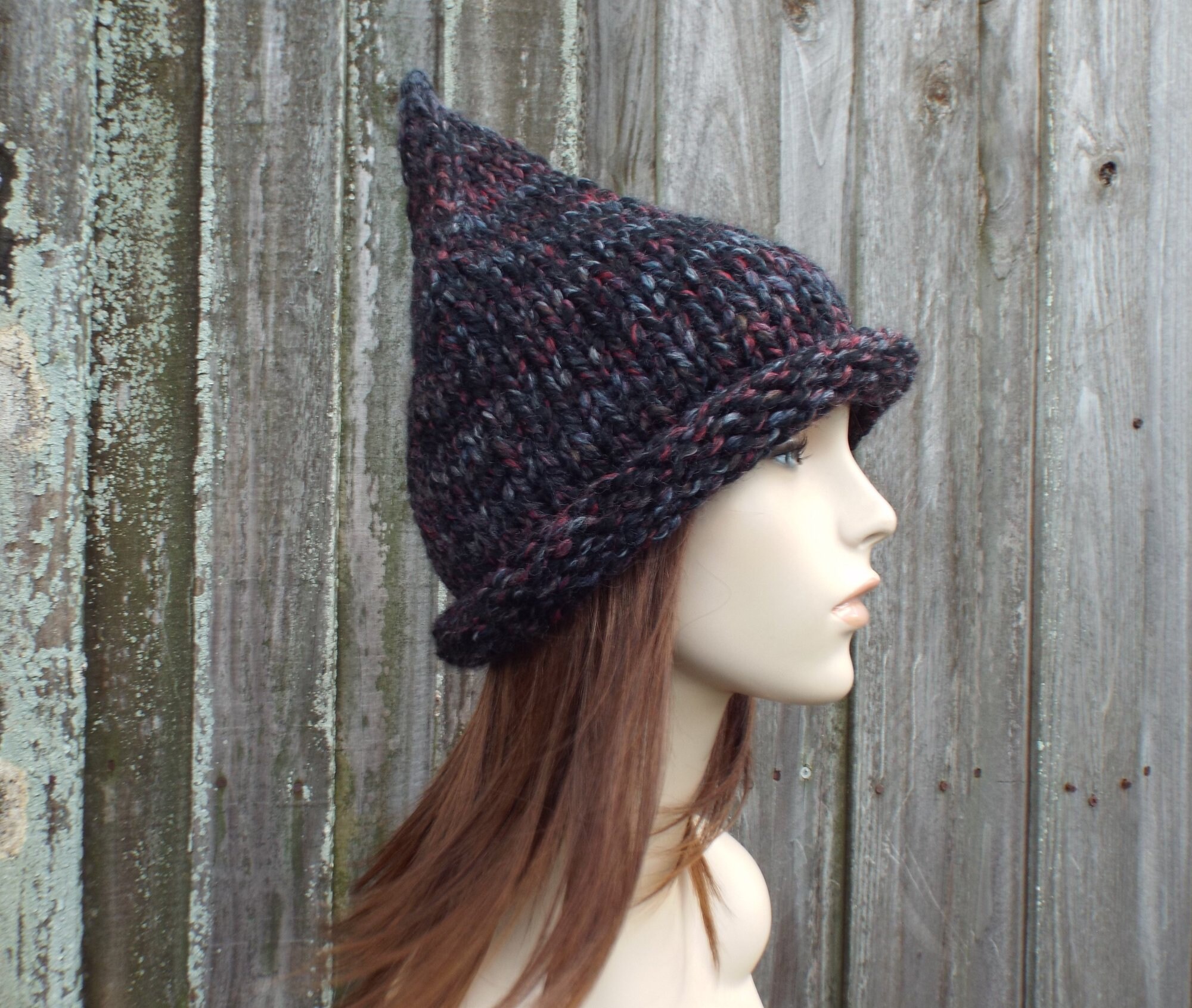 Witch Hat Halloween Hat Wizard Hat Gnome Hat Elf Hat | Etsy