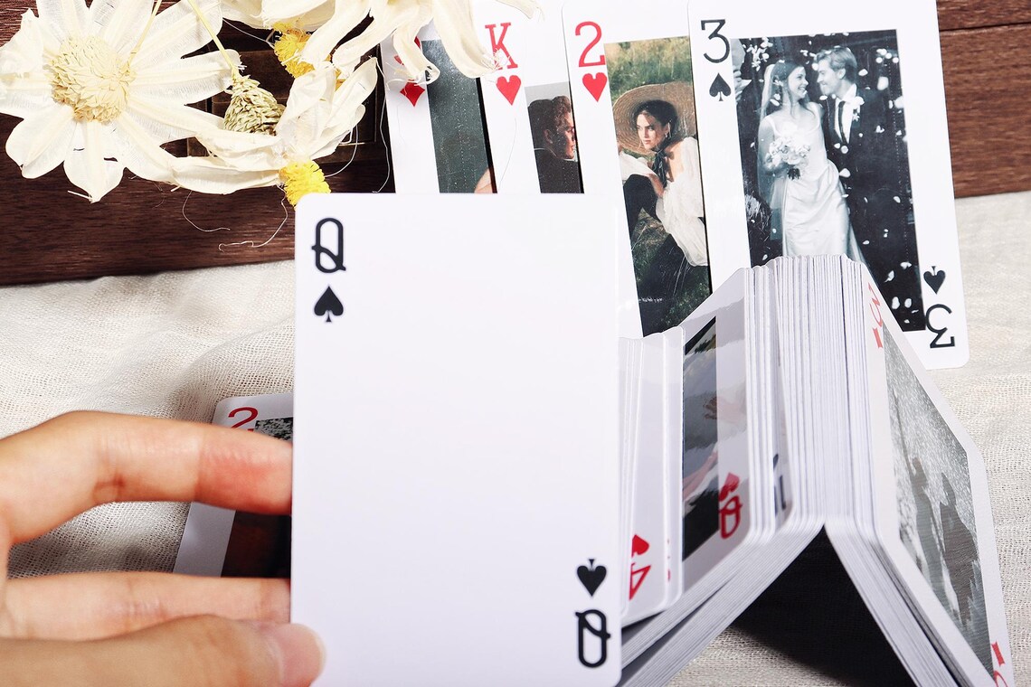 Unique Wedding Gift,custom Deck of Cards,wedding Playing Card,poker ...