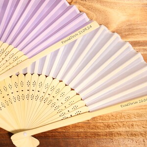Personalized Custom Fans,wedding Party, Special Event, Gift for ...
