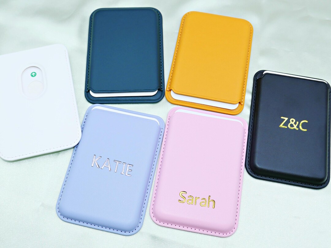 Personalized Magsafe Wallet * Phone Wallet * Card Case * Custom Card ...