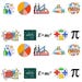 30 Stand up Maths Mathematics School Edible Wafer Paper Card Cake ...