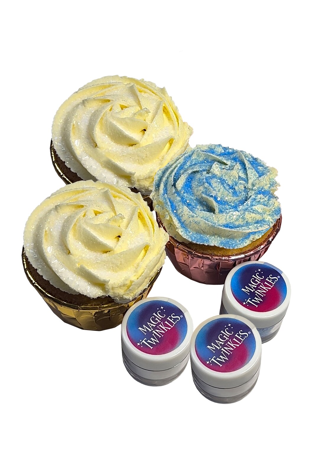 Magic Twinkles Edible Glitter - Snowflake,snow Queen Collection, White ...