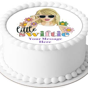 Personalised Message Pop Star Swifty Swifties Music 7.5inch Circle ...