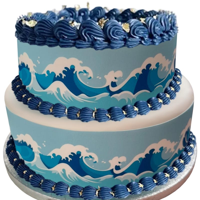 Edible Icing Cake Wrap Girl - Etsy UK