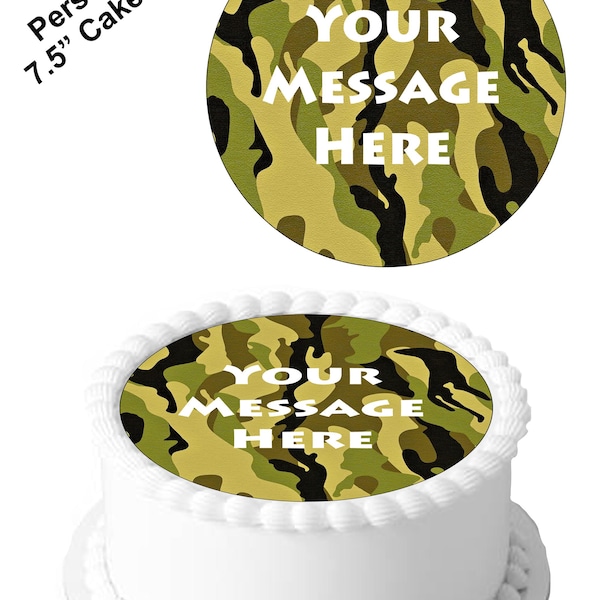 Camo Cake - Etsy